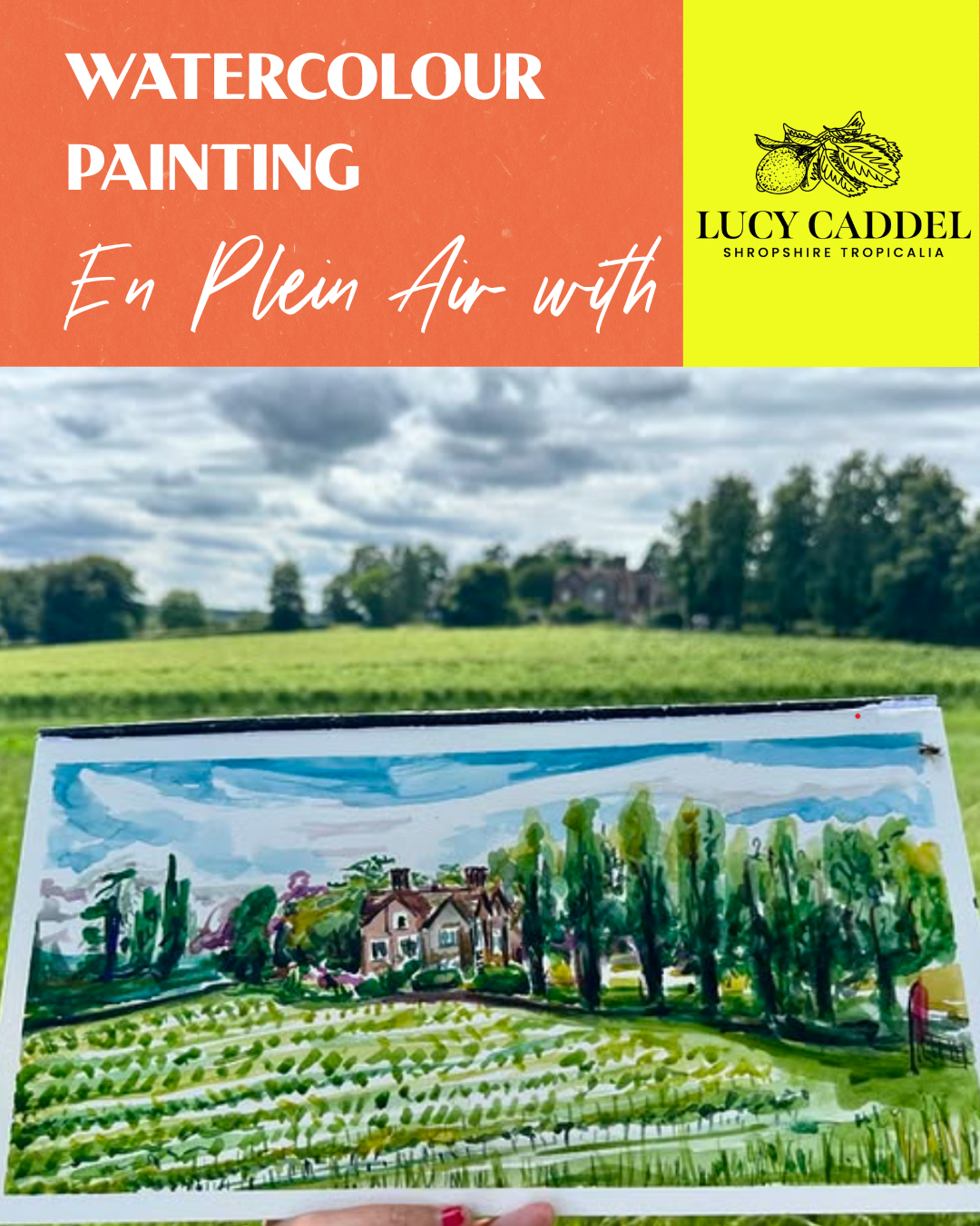 Watercolour painting 26th July 2025 - Rowton