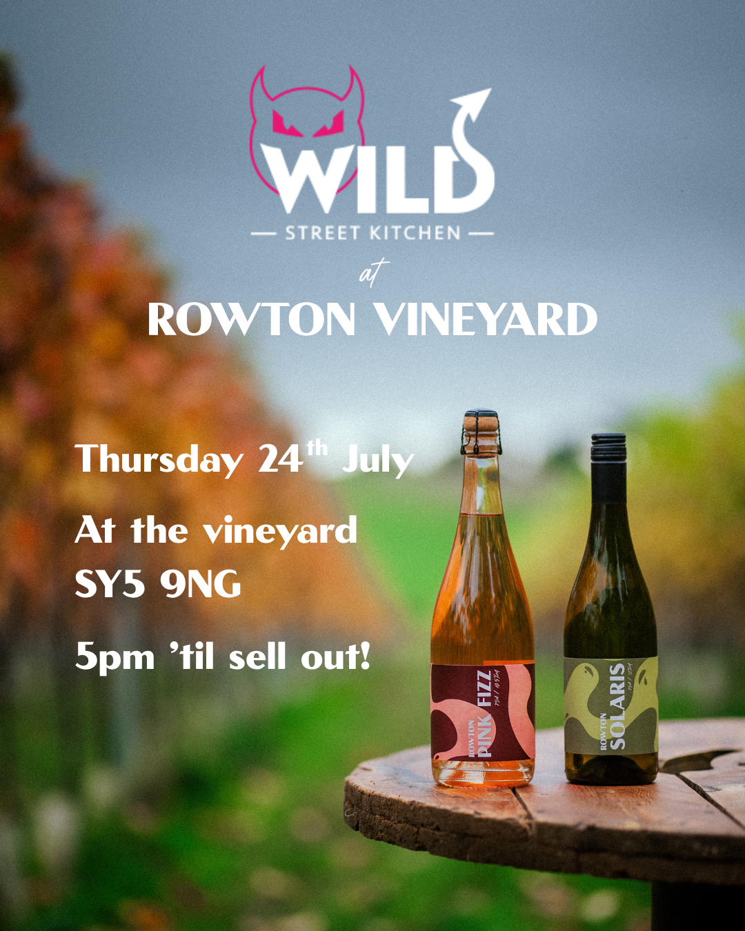 Wild Street Kitchen @ Rowton Vineyard - Rowton